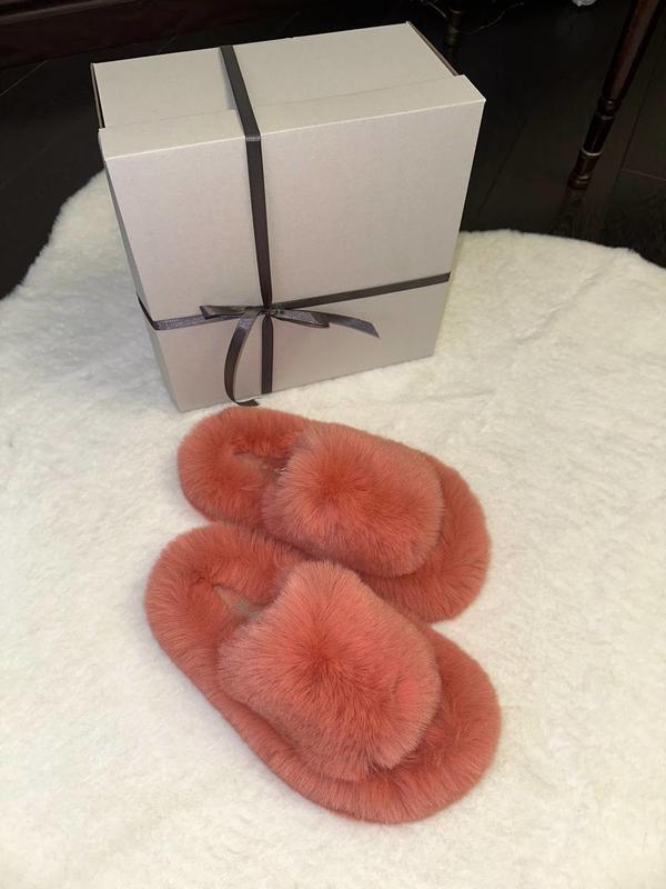 Теплі пухнасті жіночі хутряні кімнатні капці сицилія — ціна 700 грн у каталозі Капці Купити