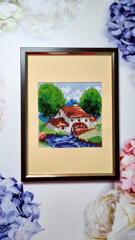 Картина дом и мельница — цена 550 грн в каталоге Картины Купить товары для дома и быта по