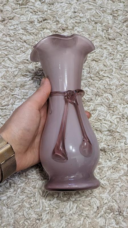 Рожева ваза міні маленька ваза на стіл фіолетова ваза подарунок — цена 150 грн в каталоге Вазы