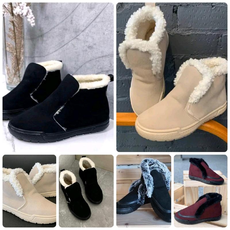 Теплі чобітки — ціна 720 грн у каталозі Черевики Купити жіночі речі за доступною ціною на Шафі