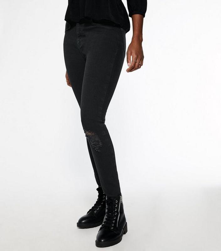 Стильні високі джинси скіні — ціна 400 грн у каталозі Джинси Купити жіночі речі за доступною