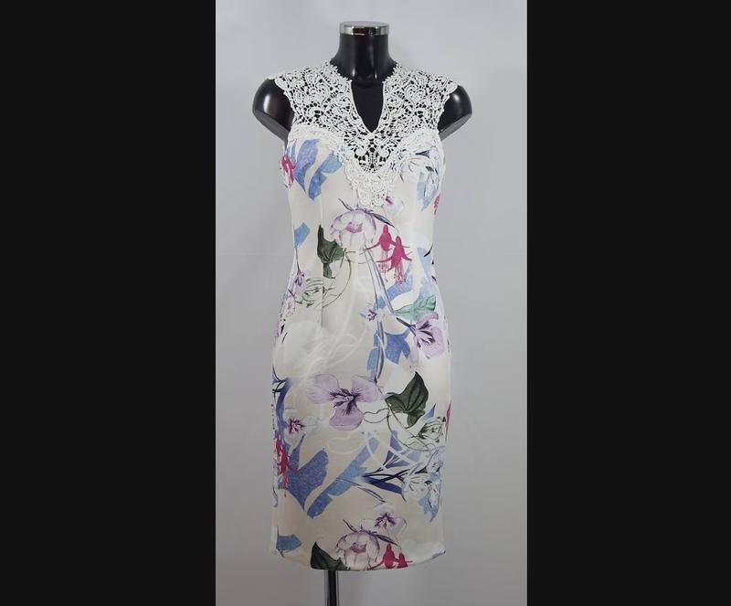 Сукня з мереживом Fwm — ціна 500 грн у каталозі Сукні міді Купити жіночі речі за доступною ціною