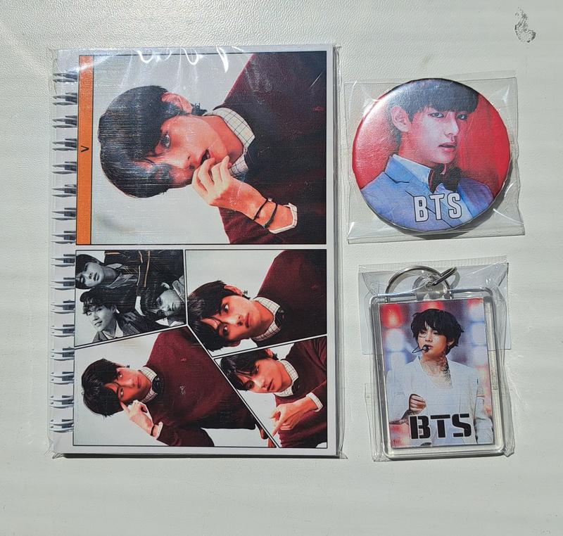 Значок на булавке 4 5 см брелок блокнот V Kim Tae Hynug ким тахен