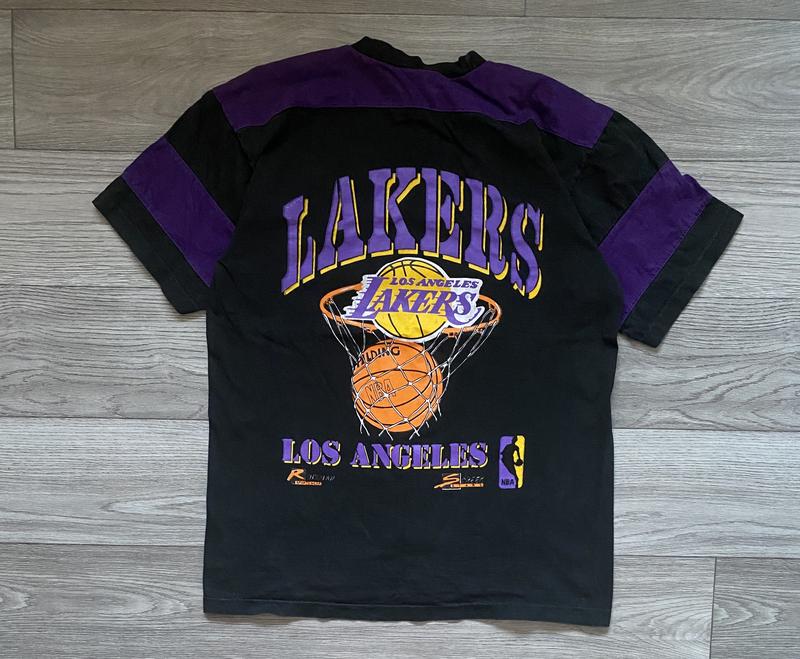 Вінтажна футболка мерч nba lakers — ціна 1200 грн у каталозі Футболки ...