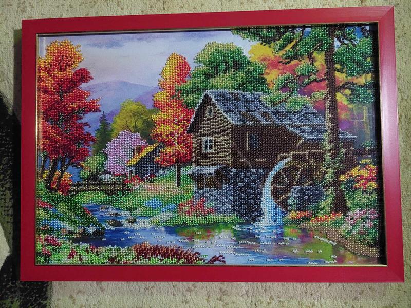 Картина з бісеру вишита природа — ціна 2500 грн у каталозі Картини Купити товари для дому та