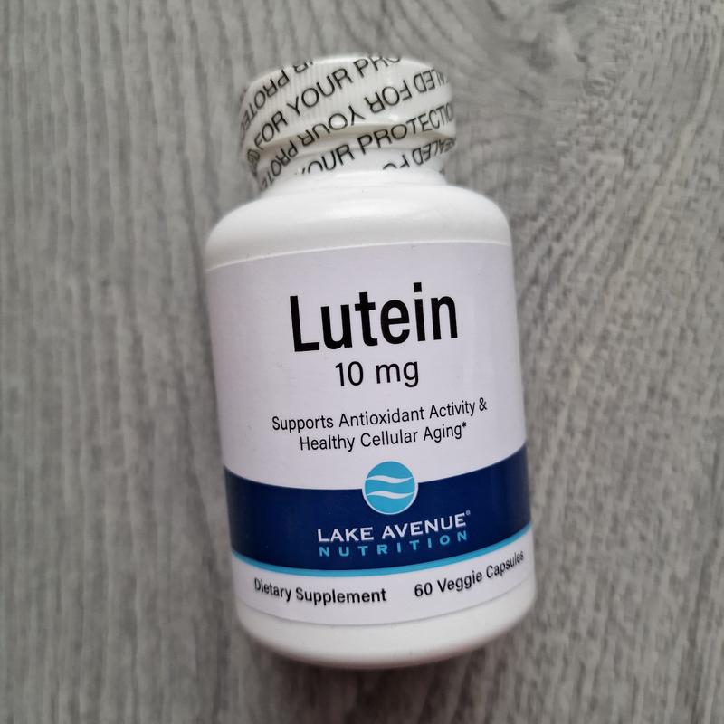 Lake avenue nutrition, лютеин, 10 мг, 60 растительных капсул — цена 280 ...