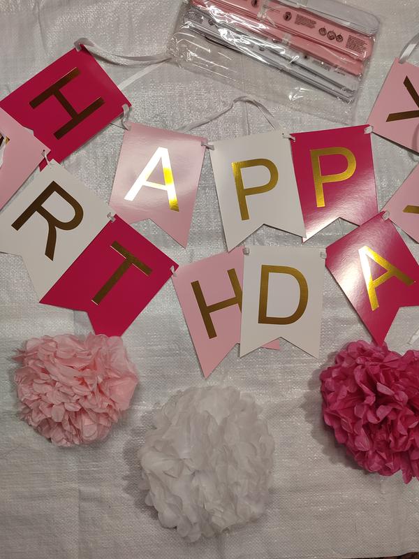 Помпони растяжка — цена 300 грн в каталоге Настенный декор Купить