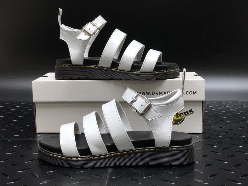 Сандали женские dr. martens, белые (др. мартинс, доктор, мартинсы ...