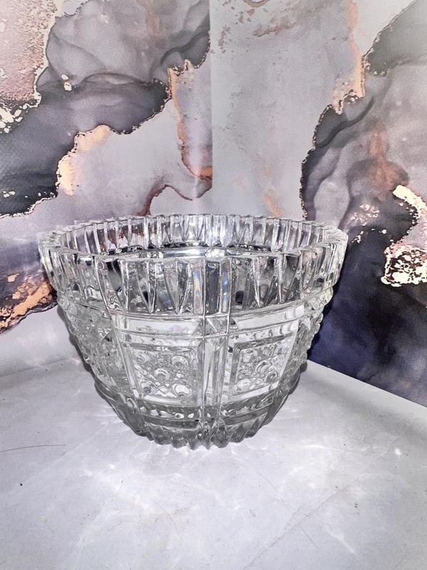 Красива кришталева ваза салатниця конфетниця — ціна 200 грн у каталозі Вази Купити товари для