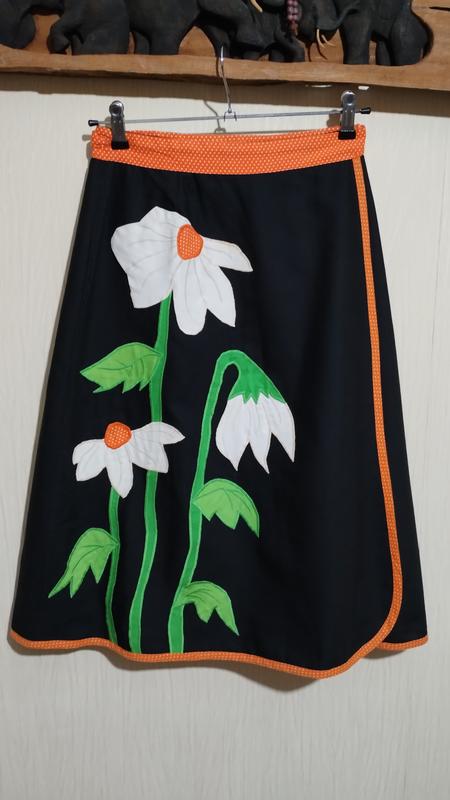 Вінтажна аутентична спідниця — ціна 750 грн у каталозі Міді спідниці Купити жіночі речі за