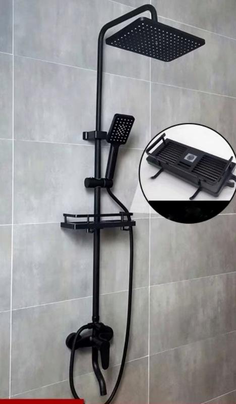 Душова система черна матова — ціна 4000 грн у каталозі Душові гарнітури Купити товари для