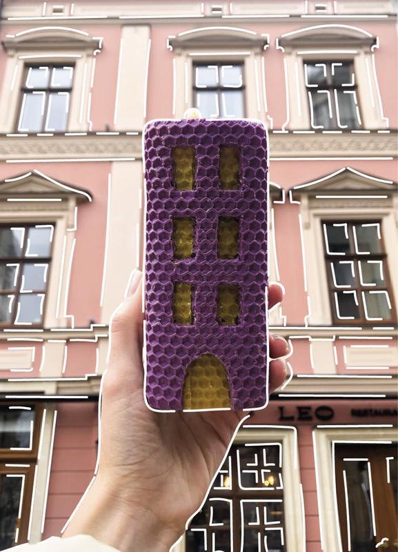 Свечи из вощества в форме домика — цена 120 грн в каталоге Свечи Купить товары для дома и быта