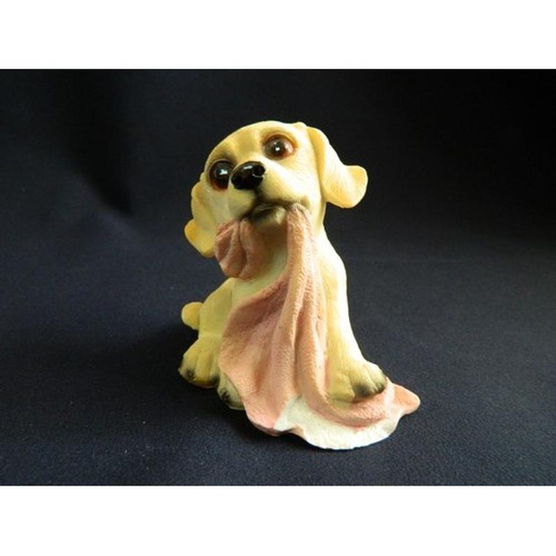Статуэтка из керамики щенок с покрывалом — цена 200 грн в каталоге Статуэтки Купить товары для