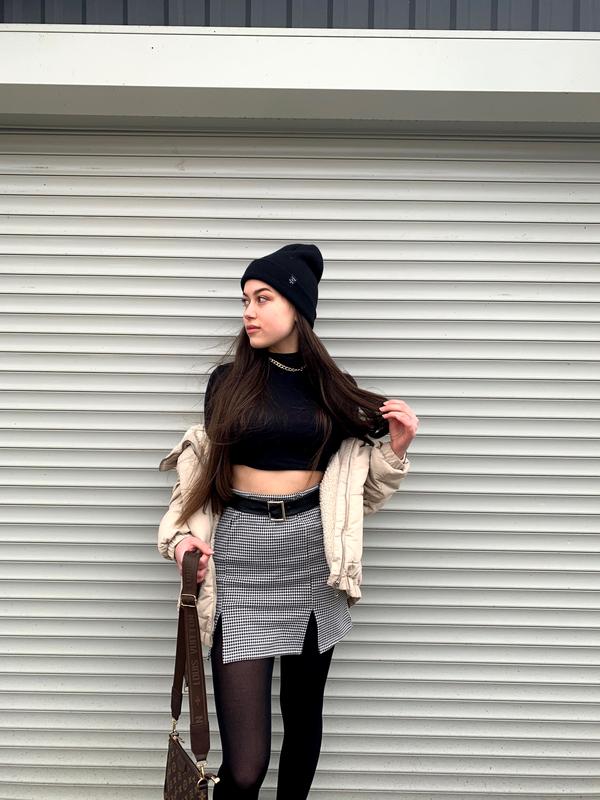 Спідниця в клітку — ціна 100 грн у каталозі Міні спідниці Купити жіночі речі за доступною ціною