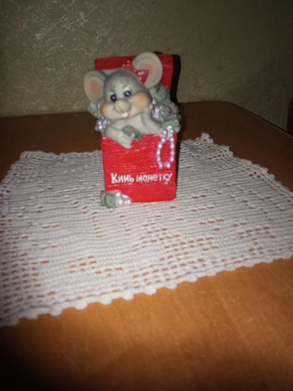 Копілка статуетка миша — ціна 50 грн у каталозі Статуетки Купити товари для дому та побуту за