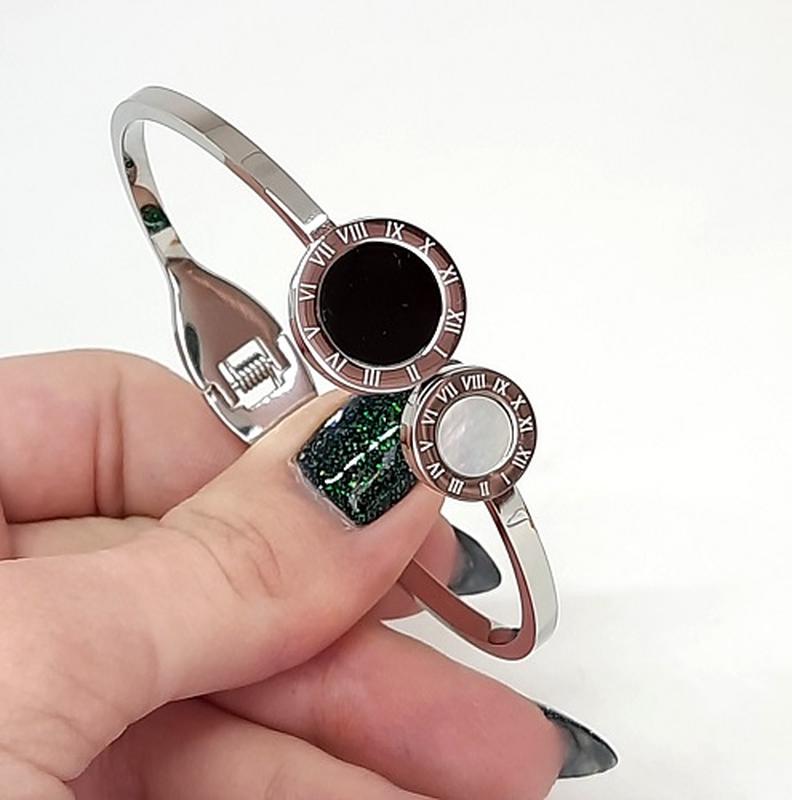 Браслет позолочений у стилі булгарі біла позолота — ціна 310 грн у каталозі Браслети Купити