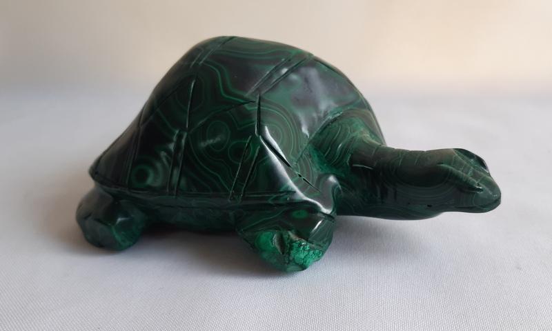 Статуетка малахіт натуральний камінь черепаха — ціна 3600 грн у
