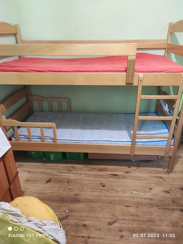 Ліжко двоповерхове двохярусне дитяче — ціна 6000 грн у каталозі Ліжка Купити товари для дому та