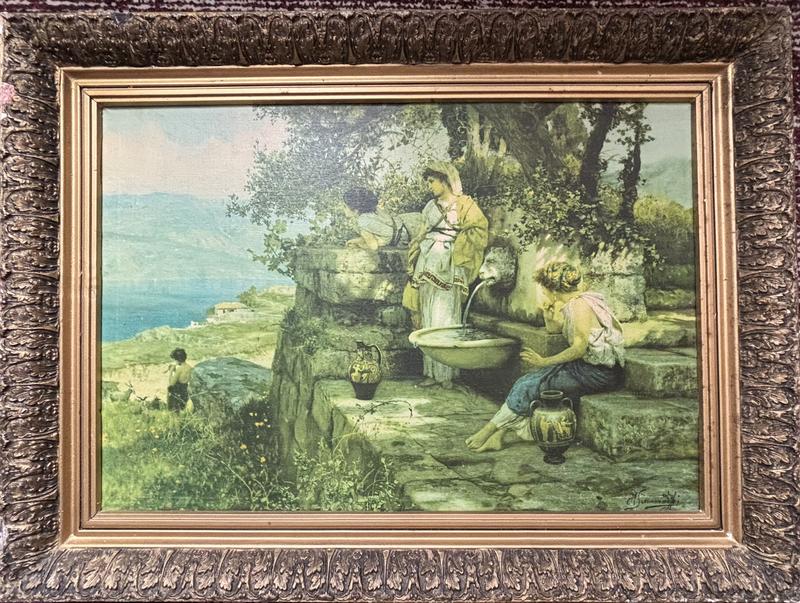 Картина у істочника — цена 300 грн в каталоге Картины Купить товары для дома и быта по доступной