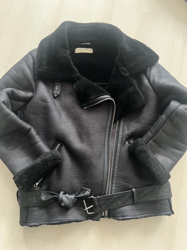 Дубленка авиатор — цена 800 грн в каталоге Дубленки Купить женские вещи по доступной цене на