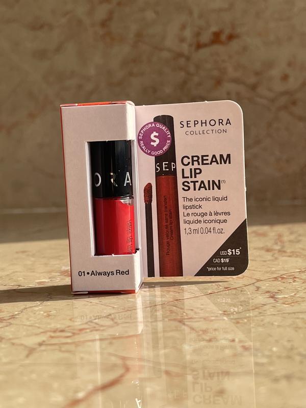 Sephora cream lip stain губная матовая помада мініатюра — цена 150 грн ...