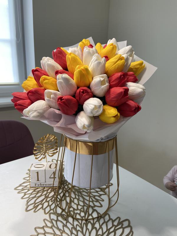 Тюльпани латексні красиві — ціна 300 грн у каталозі Штучні квіти Купити товари для дому та