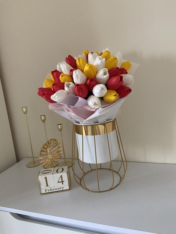 Латексные тюльпаны — цена 300 грн в каталоге Искусственные цветы Купить товары для дома и быта