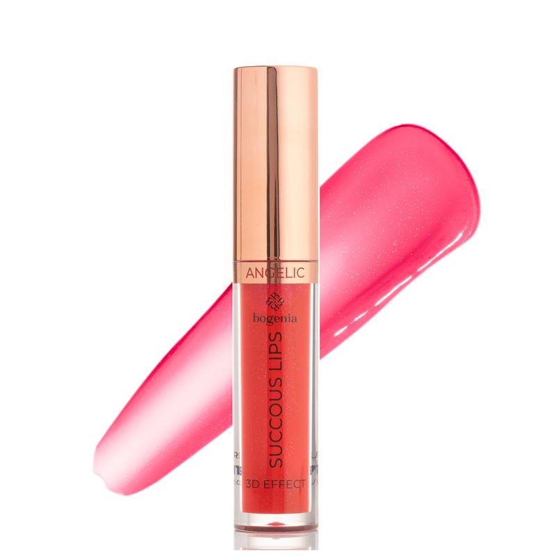 Bg711 помада рідка для губ succous lips angelic 3d effect bogenia, 005 ...