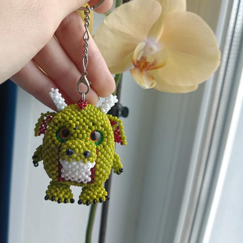 Дракон из бисера — ціна 400 грн у каталозі Сувеніри Купити товари для дому та побуту за