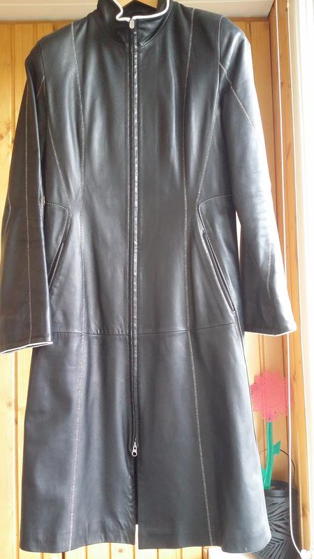 Красивый кожаный плащ женский производитель туречки — цена 6000 грн в каталоге Плащи Купить