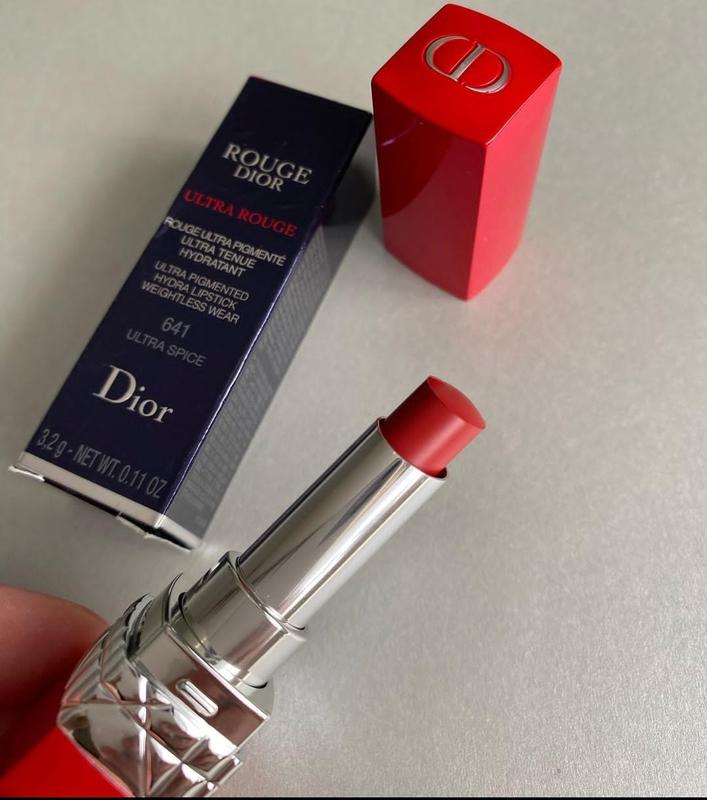 Dior rouge dior ultra rouge помада оригинал 641 ultra spice — цена 456 ...