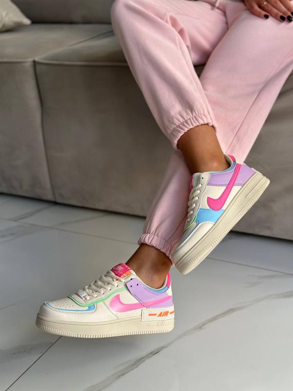 Кросівки nike air force 1 shadow neon pink — ціна 1925 грн у каталозі ...