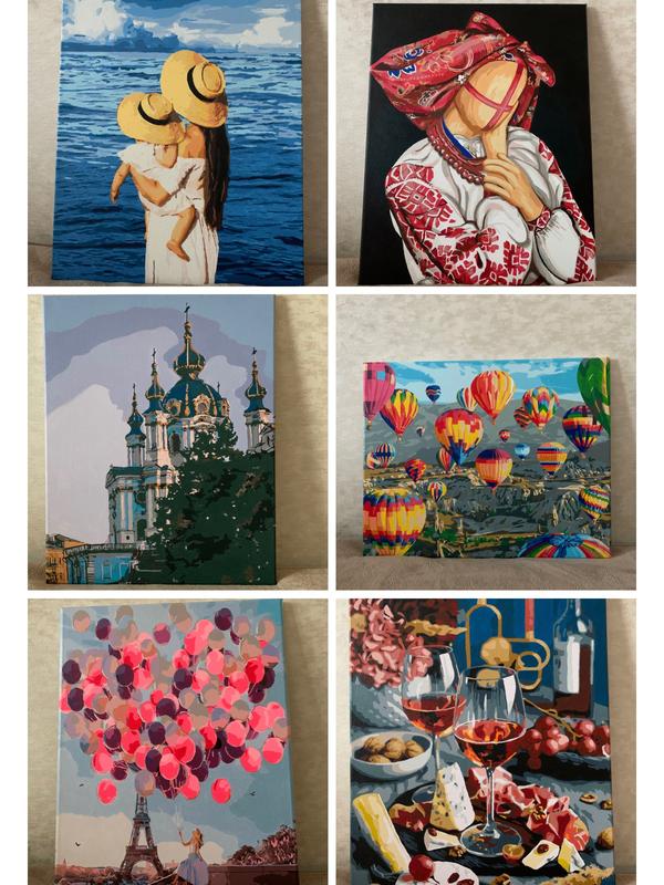 Нарисованные картины по номерам — цена 250 грн в каталоге Картины Купить товары для дома и быта