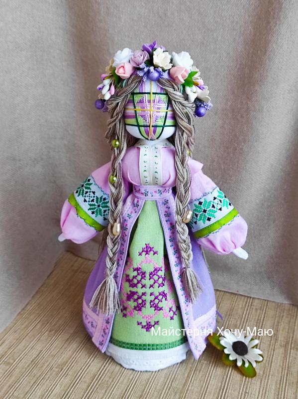 Лялька мотанка веснянка — цена 1500 грн в каталоге Интерьерные куклы Купить товары для дома и