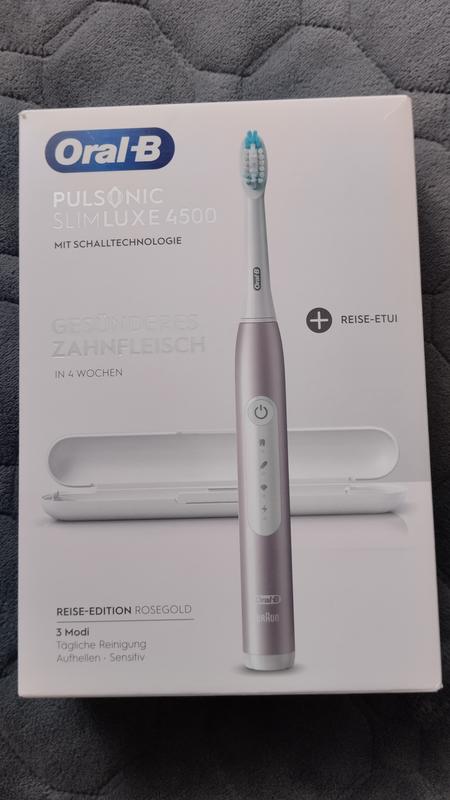 Зубная электрическая щетка braun oral-b pulsonic slimluxe 4500 — цена ...