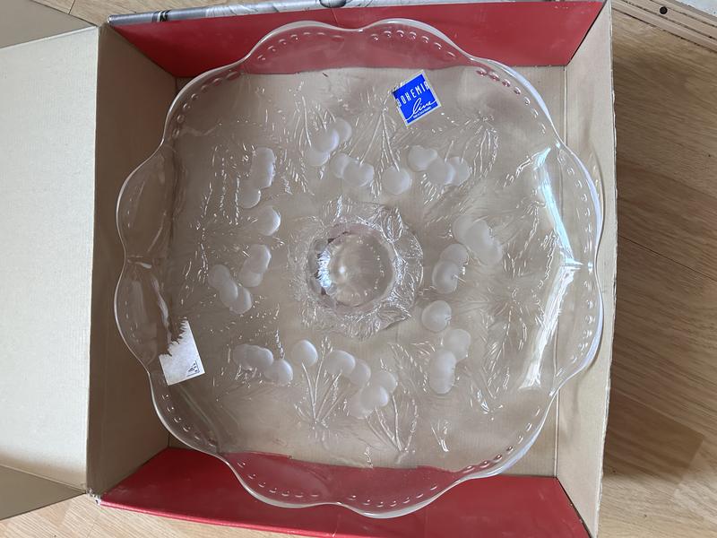 Фруктовница на ножке «вишня — цена 350 грн в каталоге Фруктовницы Купить товары для дома и быта