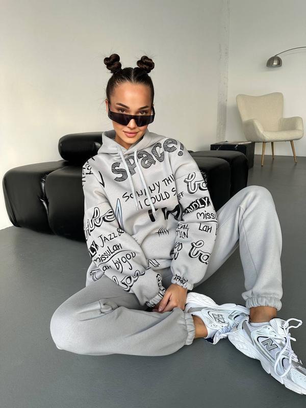 Костюм трьохнить пенье на флісі туреччина — ціна 1699 грн у каталозі Спортивні костюми Купити