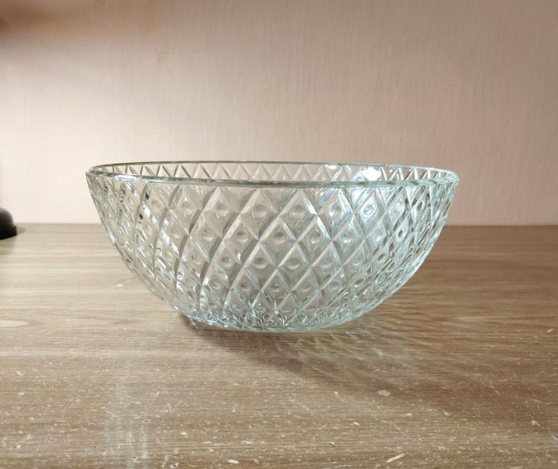 Скляна салатниця цукерниця фруктівниця вінтаж ссср — ціна 250 грн у каталозі Тарілки Купити