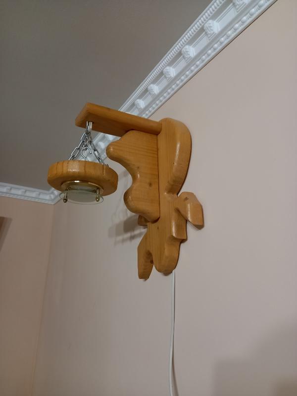 Бра на стіну з дерева — ціна 399 грн у каталозі Бра Купити товари для дому та побуту за