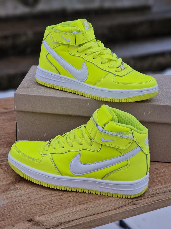 Nike air force 1 екслюзивні найки аір форсе 1 салатові — ціна 1990 грн ...