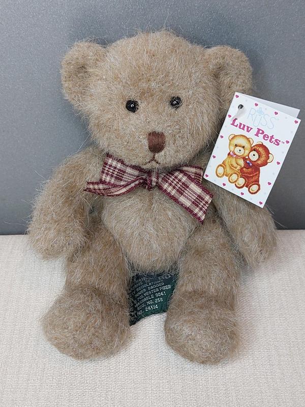 Колекційна колекційна іграшка russ bear "cameron" bears from the past з ...