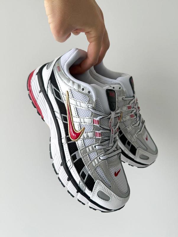 Чудові жіночі кросівки nike p6000 white silver red білі — ціна 2899 грн ...