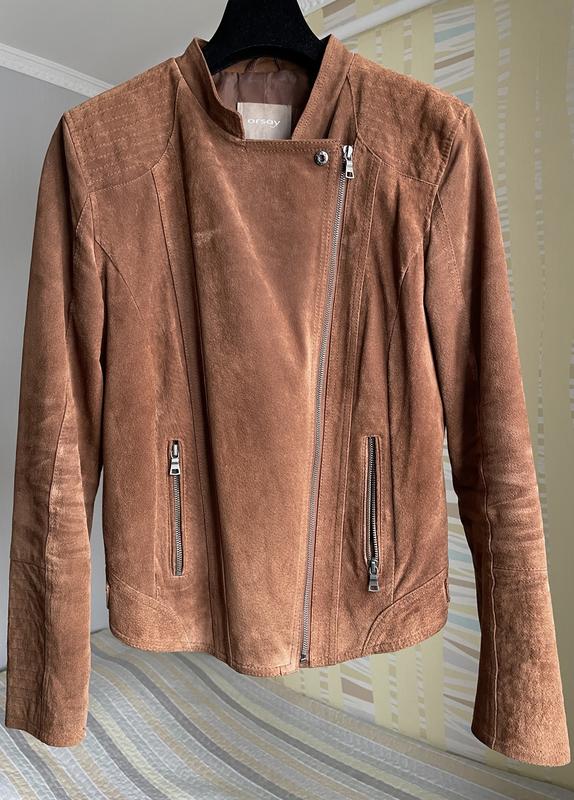 Натуральна замшева куртка — ціна 2500 грн у каталозі Куртки Купити