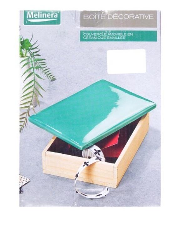 Декоративна чудова нова шкатулка з дерева та кераміки німеччина — ціна 145 грн у каталозі