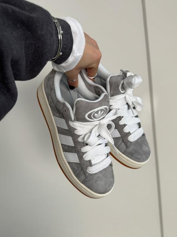 Adidas Campus 00s Grey White — ціна 2250 грн у каталозі Кросівки Купити жіночі речі за доступною