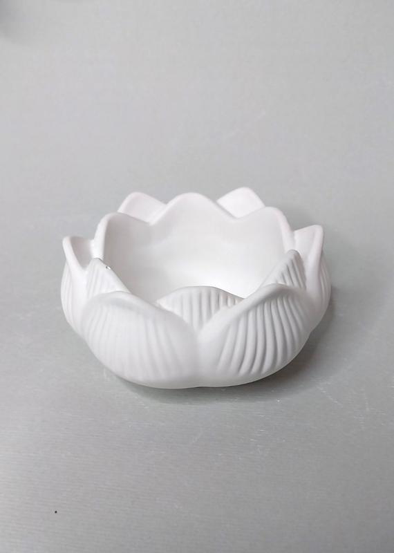 Гіпсова фігурка для розмальовування кашпо квітка — ціна 165 грн у каталозі Статуетки Купити