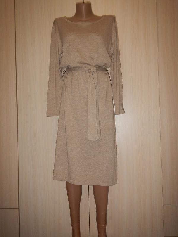 Базова трикотажна сукня Mango P M — ціна 585 грн у каталозі Сукні міді Купити жіночі речі за