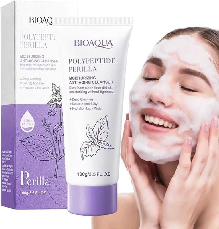 bioaqua polypeptide perrila anti aging cleanser 100 154 x