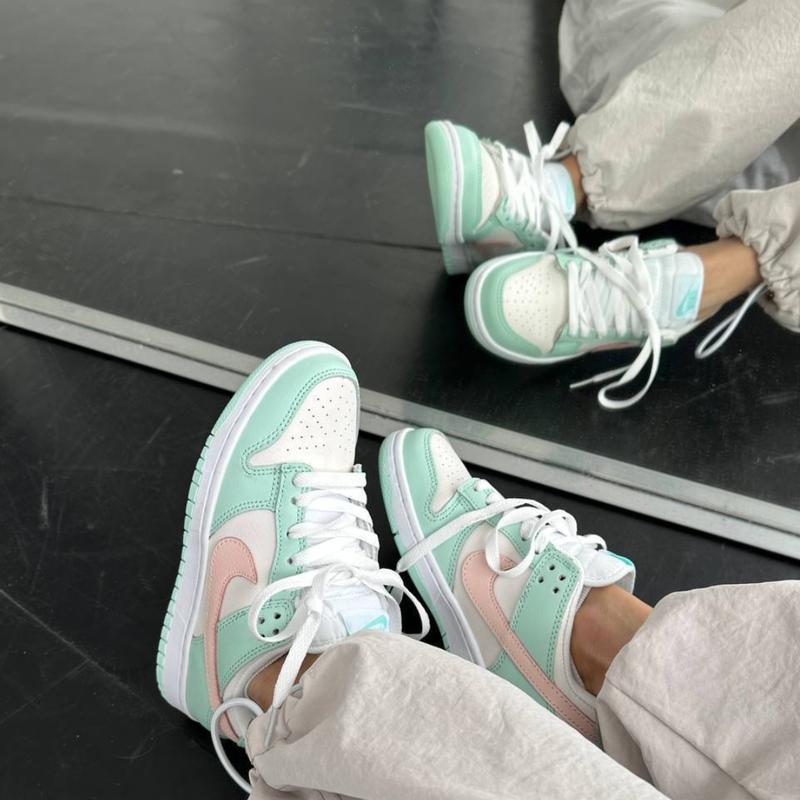 Кросівки nike sb dunk low « mint / pink » — ціна 2200 грн у каталозі ...