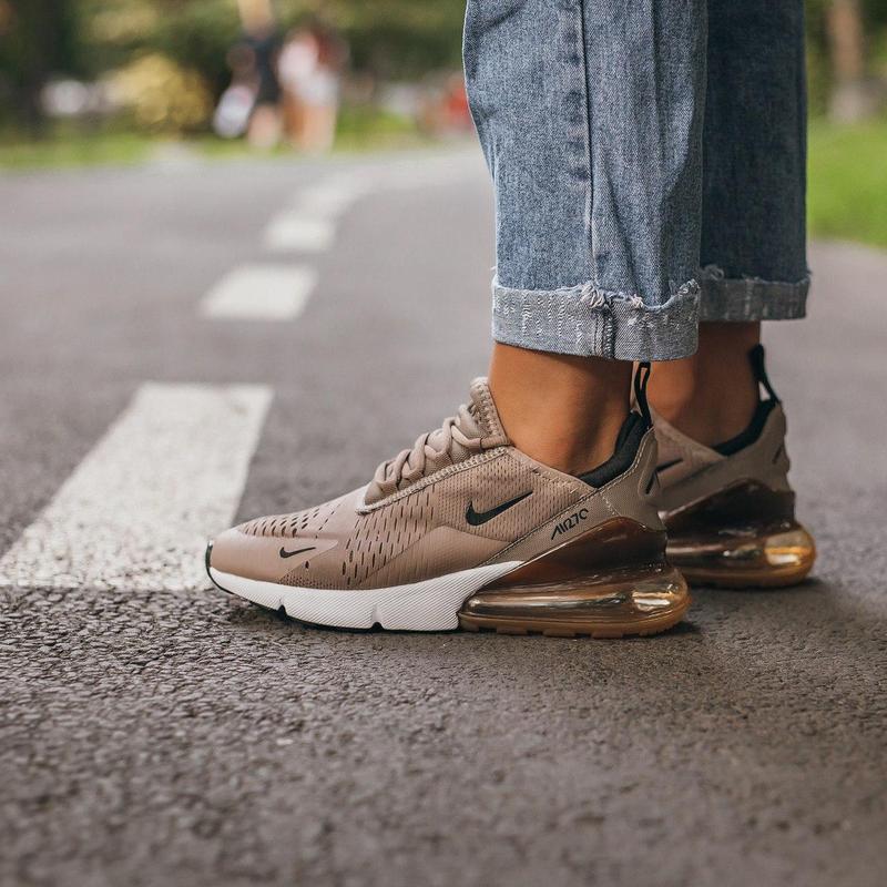 Женские кроссовки nike air max 270 beige — цена 2500 грн в каталоге ...